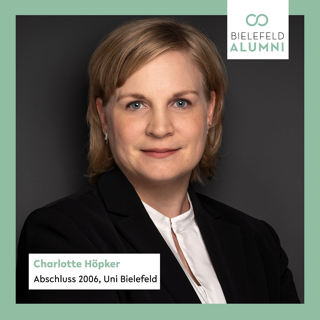 „Alumni im Interview“ mit Charlotte Höpker – Aktuell Uni Bielefeld