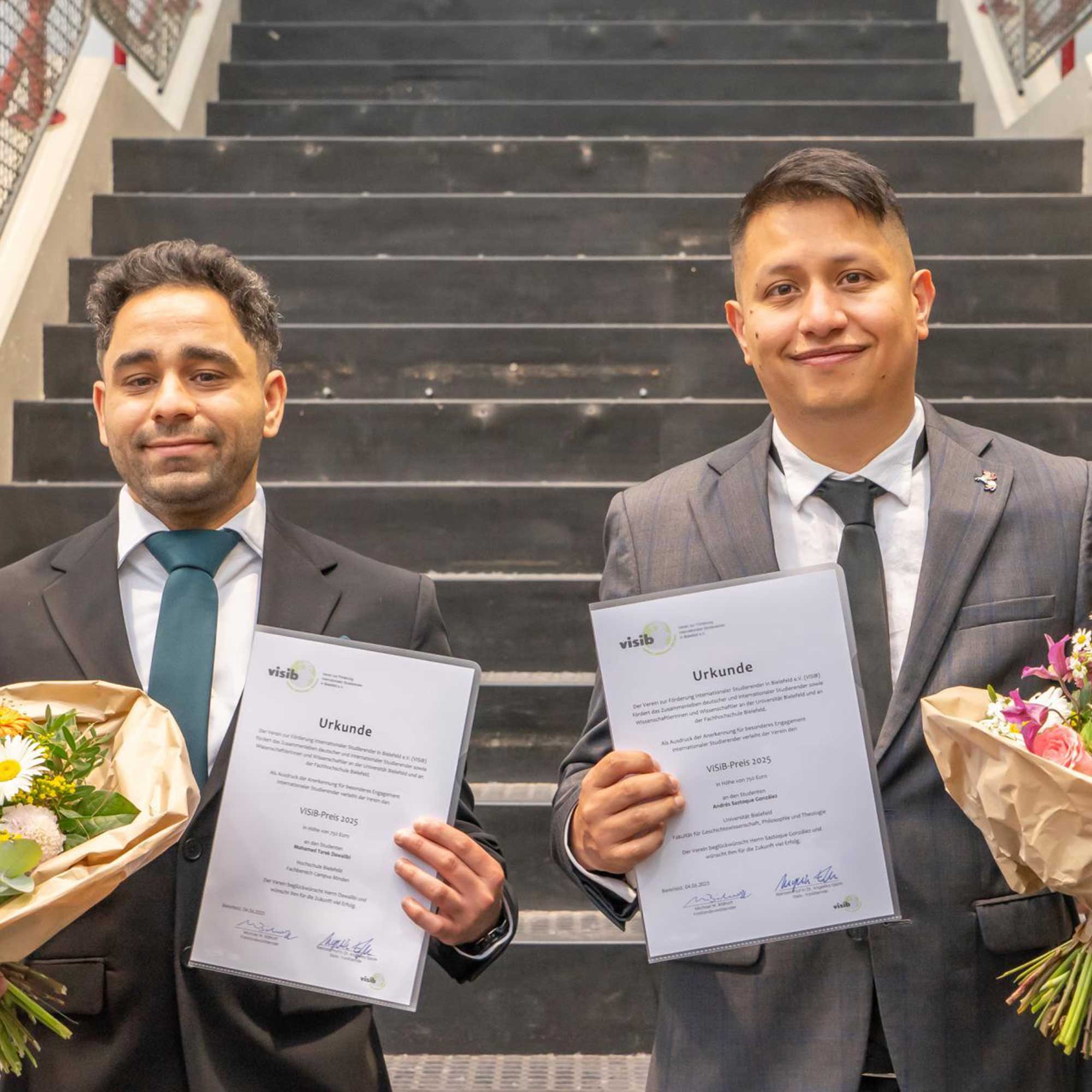 ViSiB: Engagierte internationale Studierende geehrt – Aktuell Uni Bielefeld