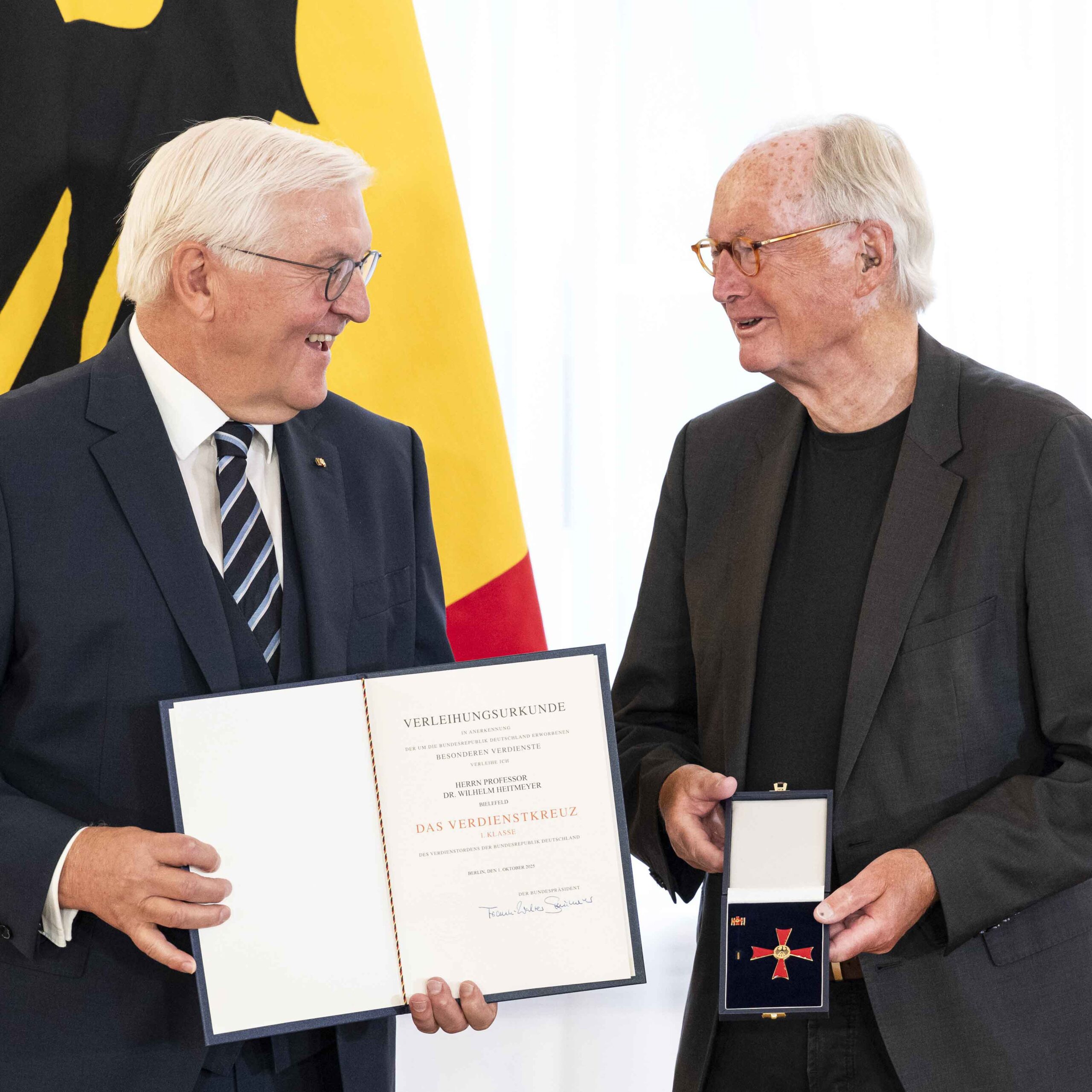 Verdienstorden der Bundesrepublik für Wilhelm Heitmeyer – Aktuell Uni ...